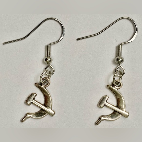 Handmade | Jewelry | Vintage Retro Soviet Hammer And Sickle Sterling ...